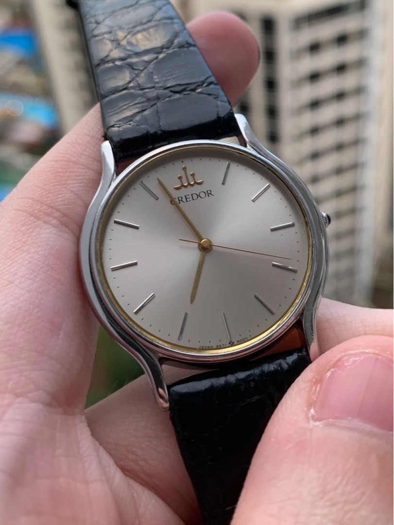 Seiko Credor Sunburst dial, Luxury, Watches on Carousell