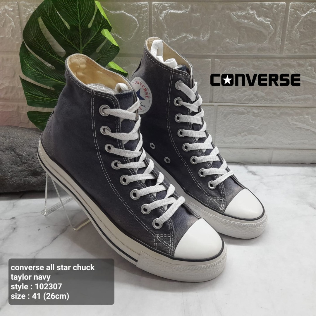 Sepatu Original Converse Chuck Taylor 70s All Star Navy 102307 size 41 ...