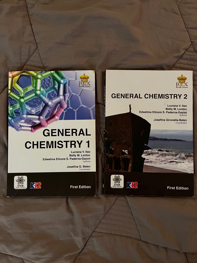[SET] General Chemistry 1 & 2 Books (SHS - STEM), Hobbies & Toys, Books ...