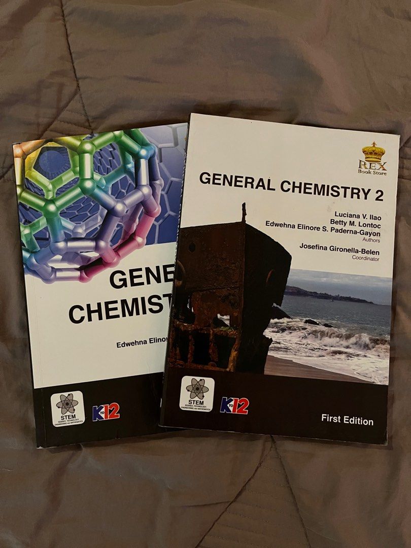 [SET] General Chemistry 1 & 2 Books (SHS - STEM), Hobbies & Toys, Books ...