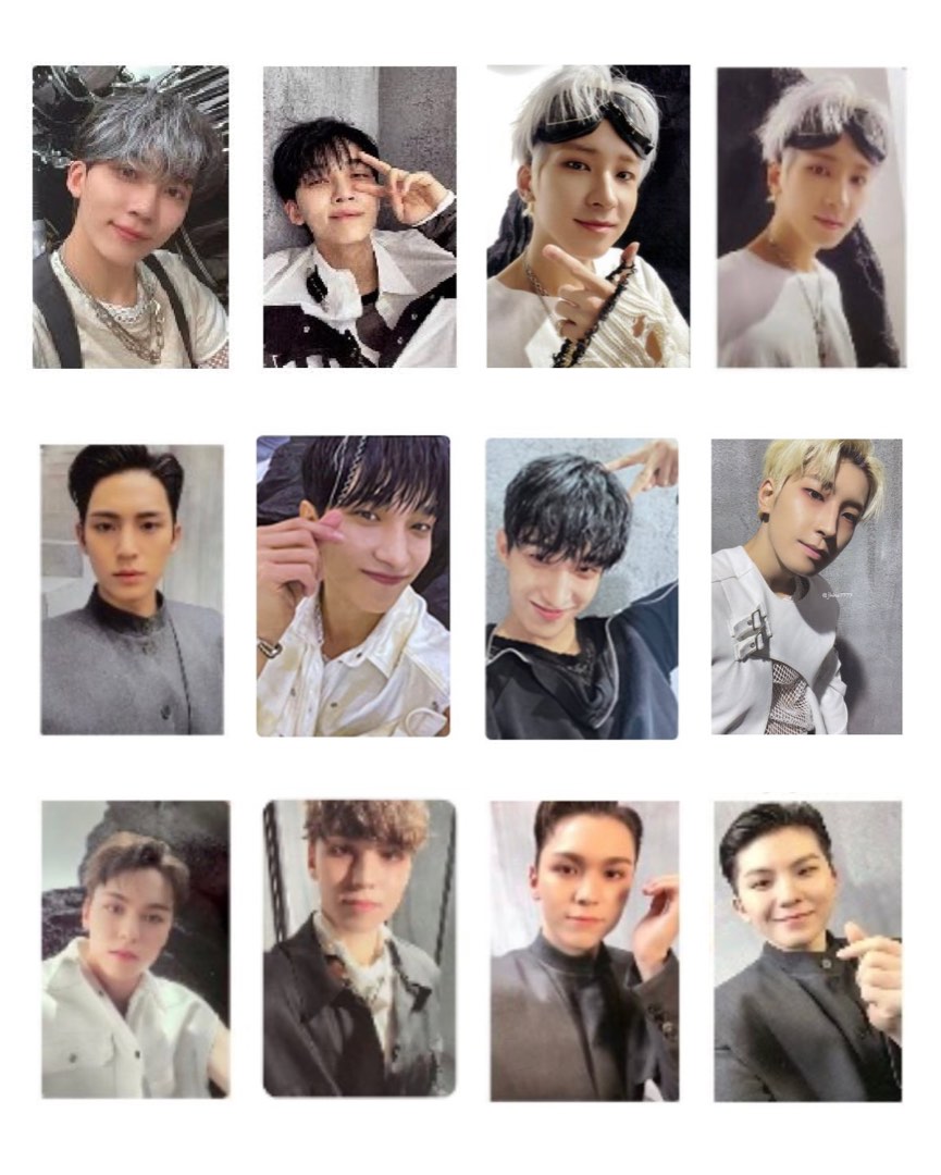 seventeen svt photocards photocard pc pcs face the sun fts shadow ...