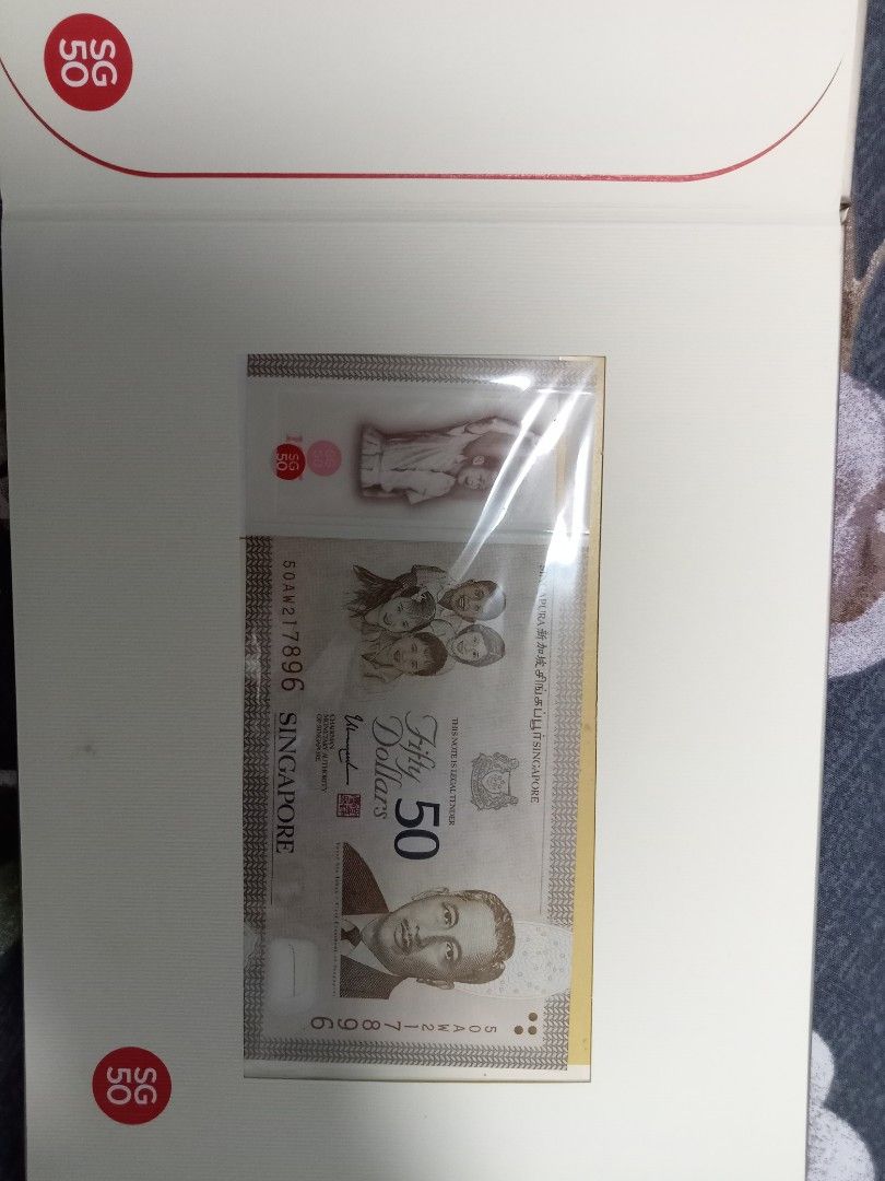 SG50 Commemorative Notes, Hobbies & Toys, Memorabilia & Collectibles ...