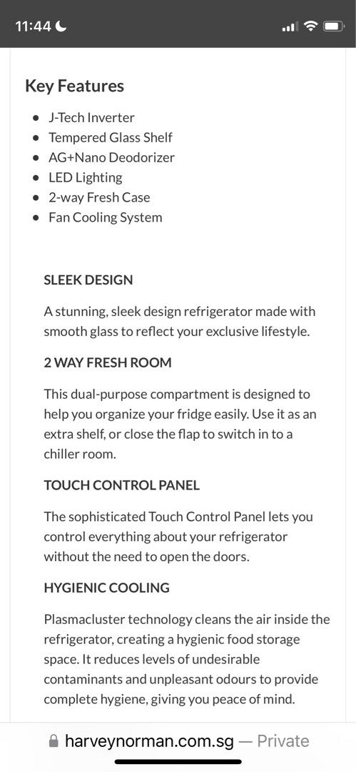 sharp fridge, TV & Home Appliances, Kitchen Appliances, Refrigerators ...