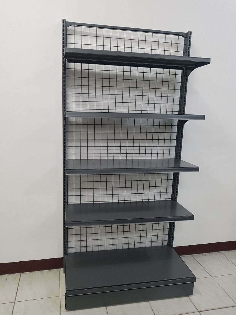 shelves steel gondola racks shelf rack, Furniture & Home Living ...