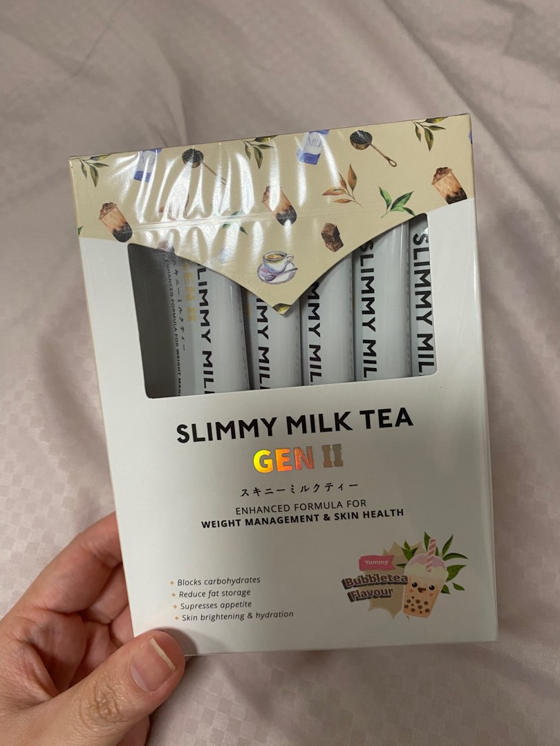 SLIMMY MILK TEA (FROM DOLLAR SHAPE CLUB), Health & Nutrition, Health ...