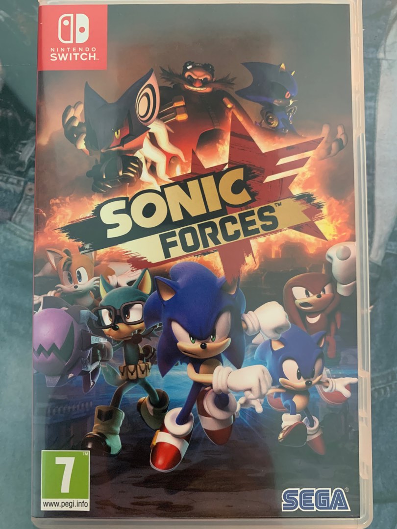 Sonic Forces and Sonic Mania Plus for Nintendo Switch, Video Gaming ...