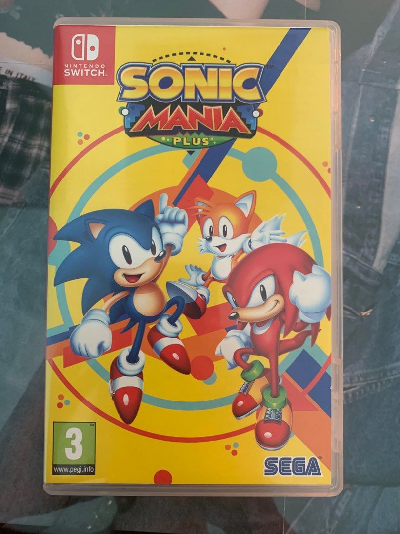 Sonic Forces and Sonic Mania Plus for Nintendo Switch, Video Gaming ...