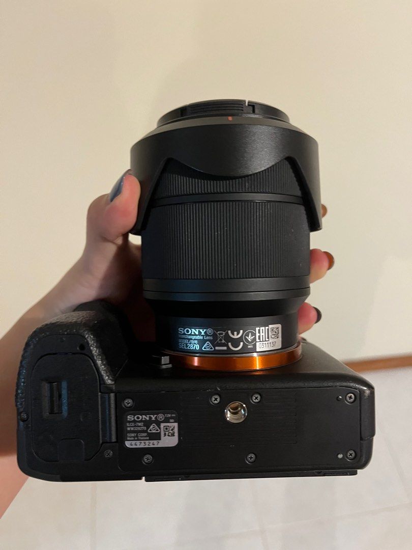 Sony A7II with Kit Lens and Zeiss FE4 24-70, Photography, Cameras on ...