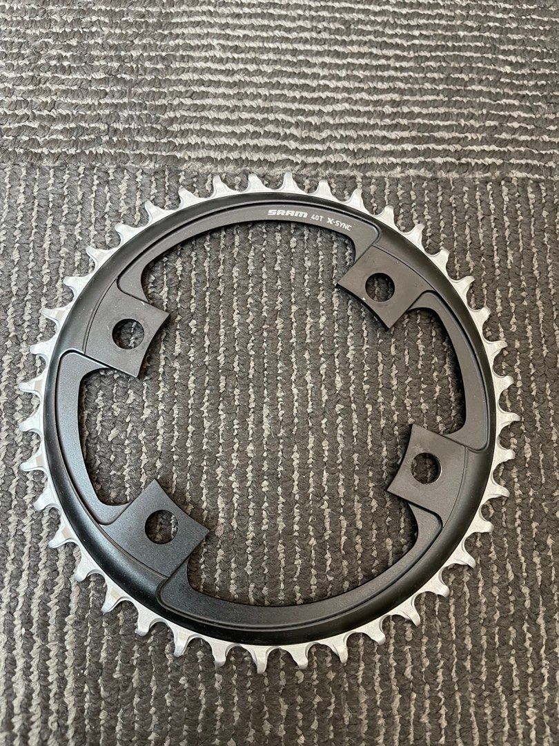 Sram x-sync 40T 107 bcd, Sports Equipment, Bicycles & Parts, Parts & Accessories on Carousell