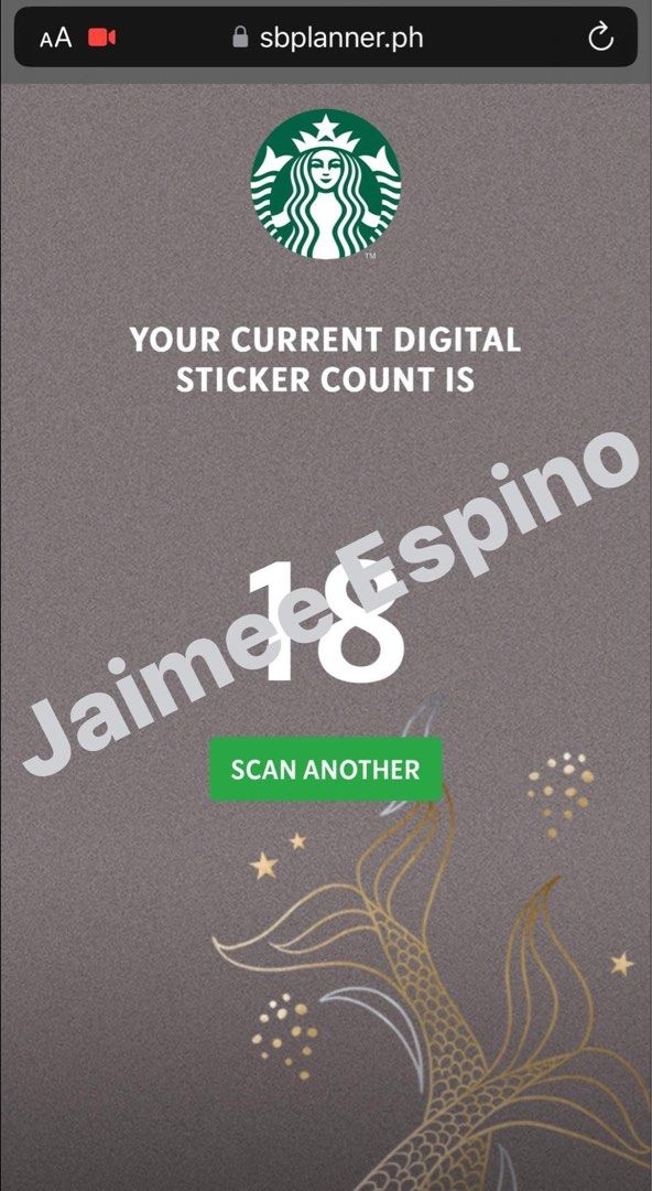 Starbucks Traditional Stickers, Tickets & Vouchers, Store Credits on ...