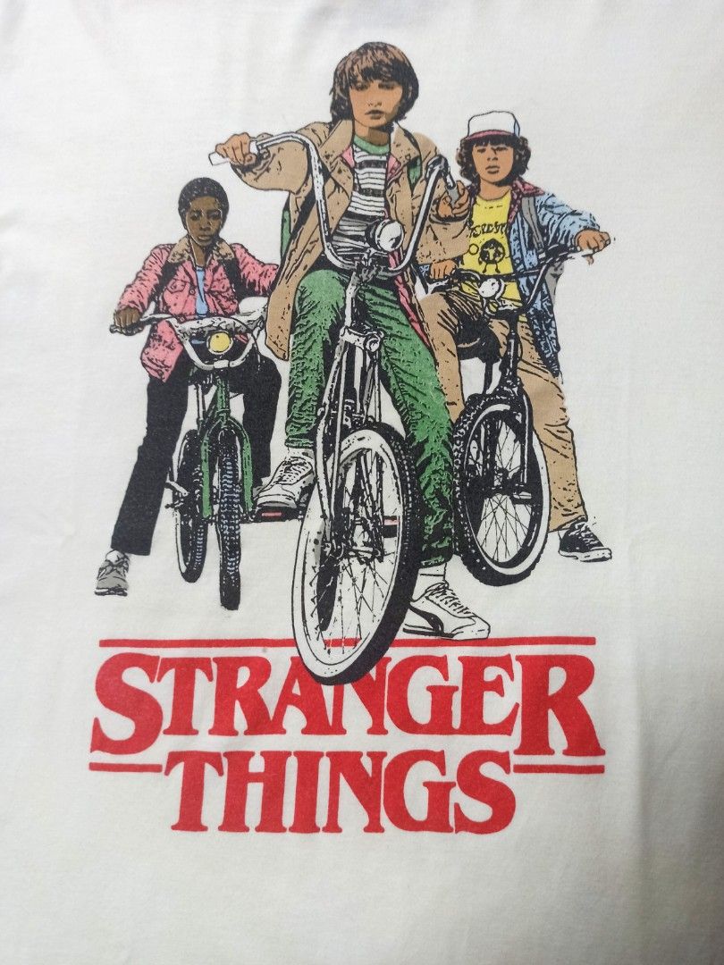 Stranger Things Official Merch, Men's Fashion, Tops & Sets, Tshirts ...