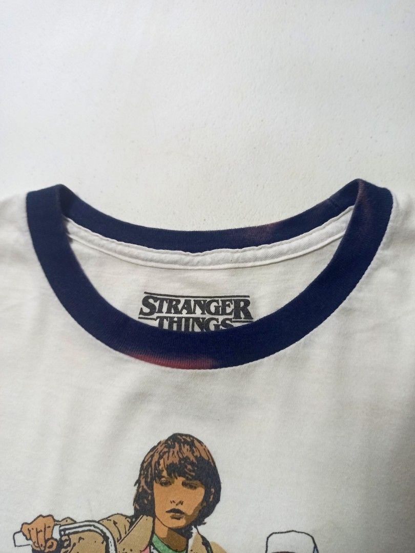 Stranger Things Official Merch, Men's Fashion, Tops & Sets, Tshirts ...