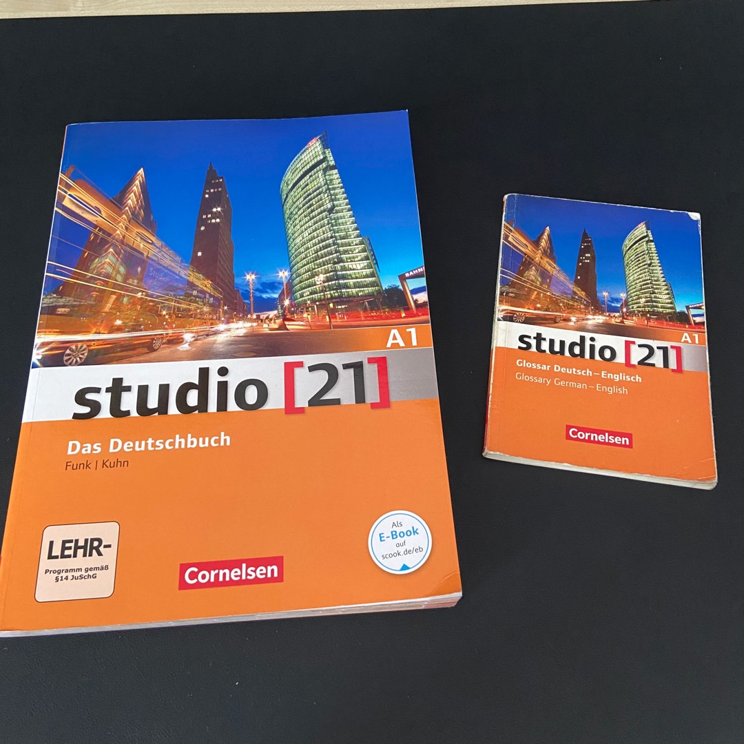 studio21 A1 Das Deutschbuch + Glossar (LAG1201/2201), Hobbies & Toys ...