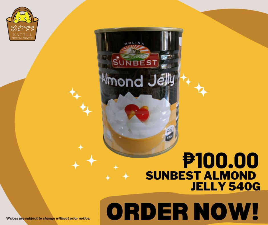 Sunbest Almond Jelly 540g, Food & Drinks, Packaged & Instant Food on ...