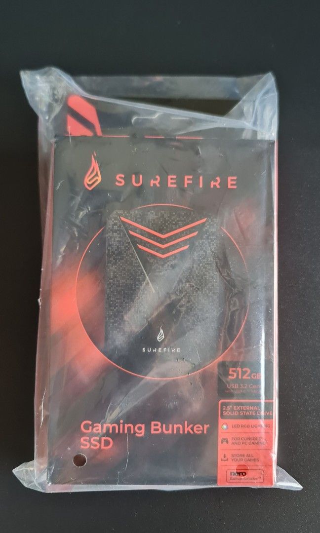 Surefire Gaming Bunker SSD 512GB, Computers & Tech, Parts & Accessories, Hard Disks ...