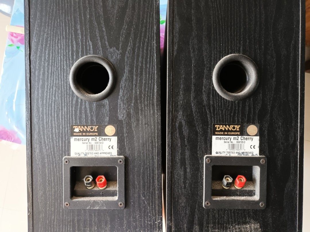 Tannoy Mercury M2 Cherry Speakers, Audio, Soundbars, Speakers & Amplifiers on Carousell