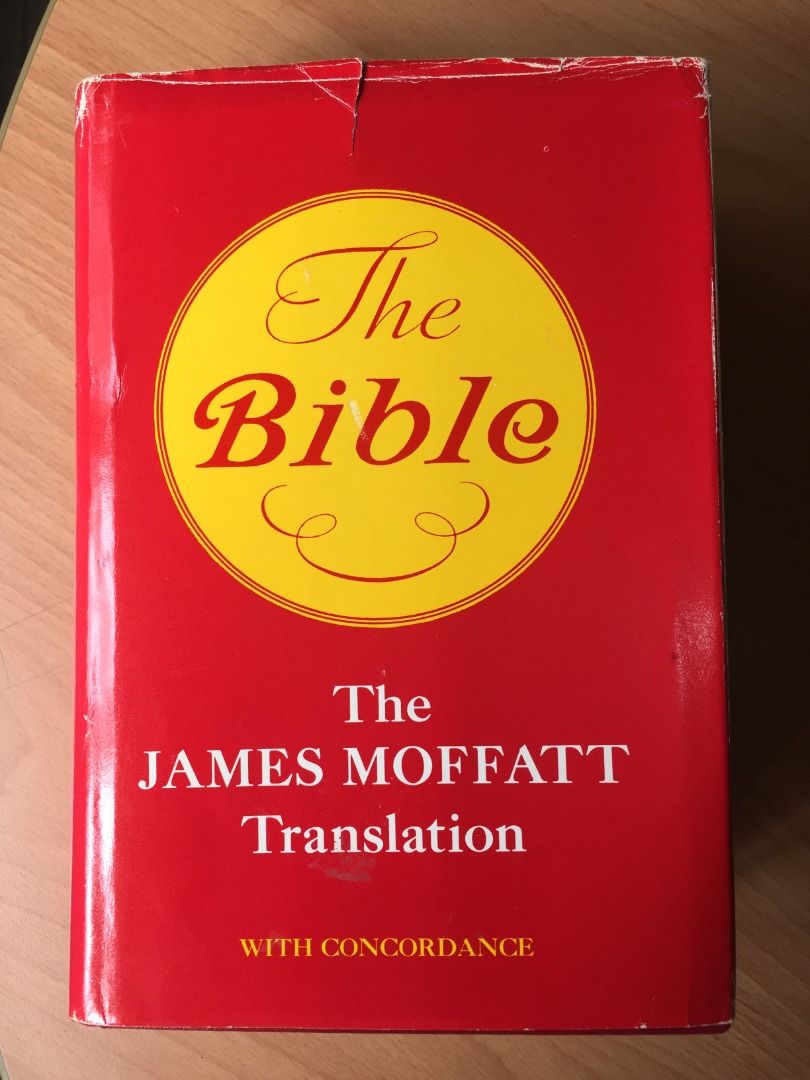 The BIBLE James Moffatt Translation, Hobbies & Toys, Books & Magazines ...