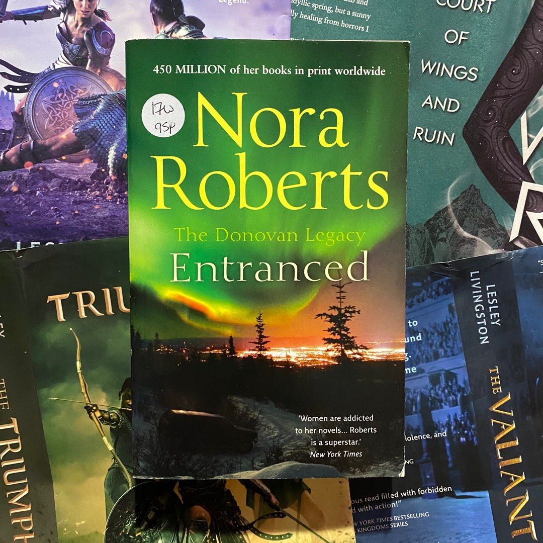 The Donovan Legacy: Entranced by Nora Roberts, Hobbies & Toys, Books & Magazines, Fiction & Non ...