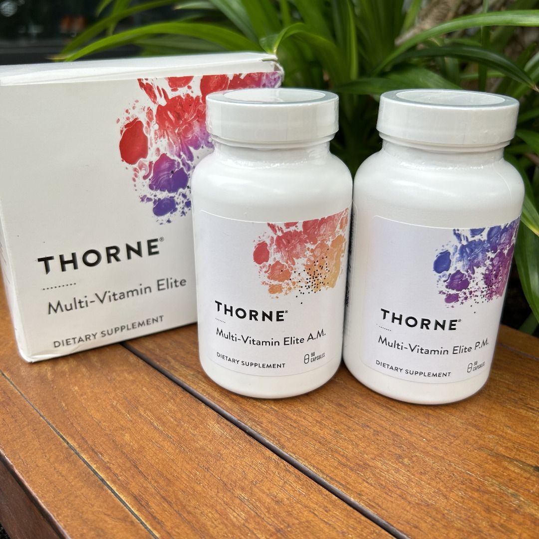 Thorne Multi-Vitamin Elite Athletic Health Supplement, Health ...