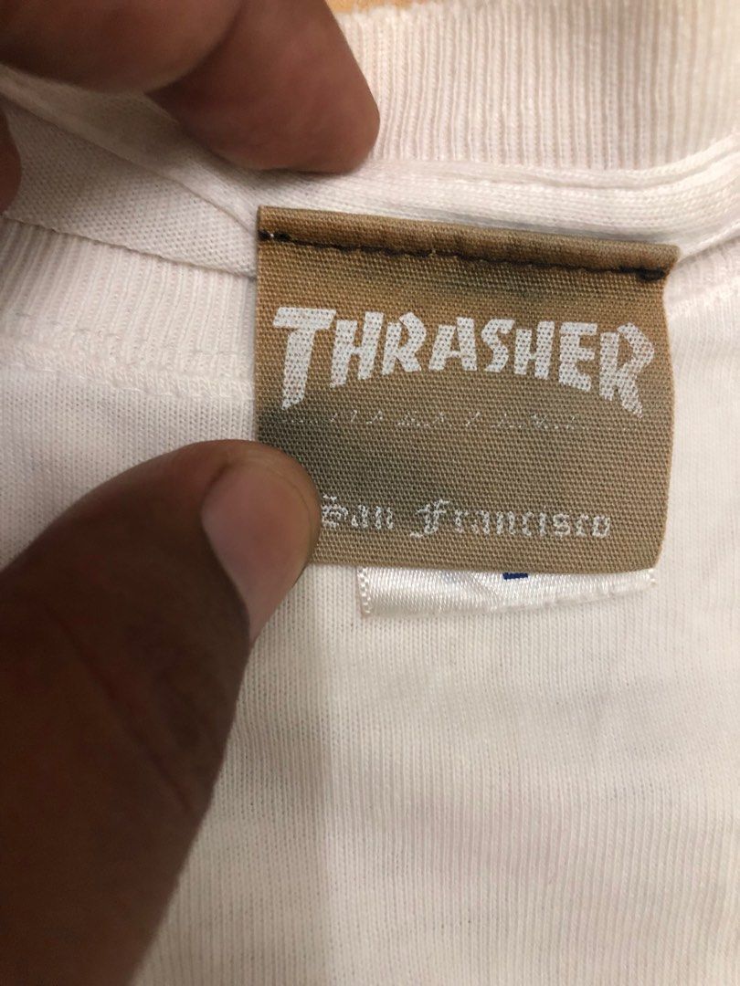 Thrasher Satanic Skategoat, Men's Fashion, Tops & Sets, Tshirts & Polo ...