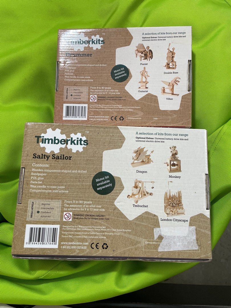 Timberkits, Hobbies & Toys, Stationery & Craft, Handmade Craft on Carousell