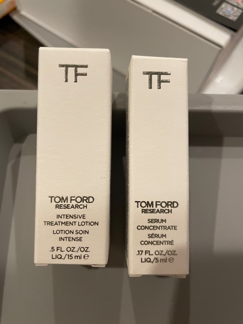 Tom ford research intensive treatment lotion serum concentrate sample ...