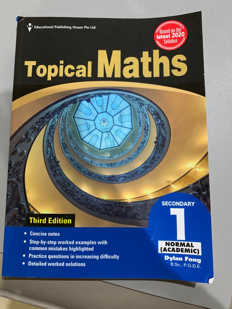 Topical maths sec 1 normal academic, Hobbies & Toys, Books & Magazines, Assessment Books on ...