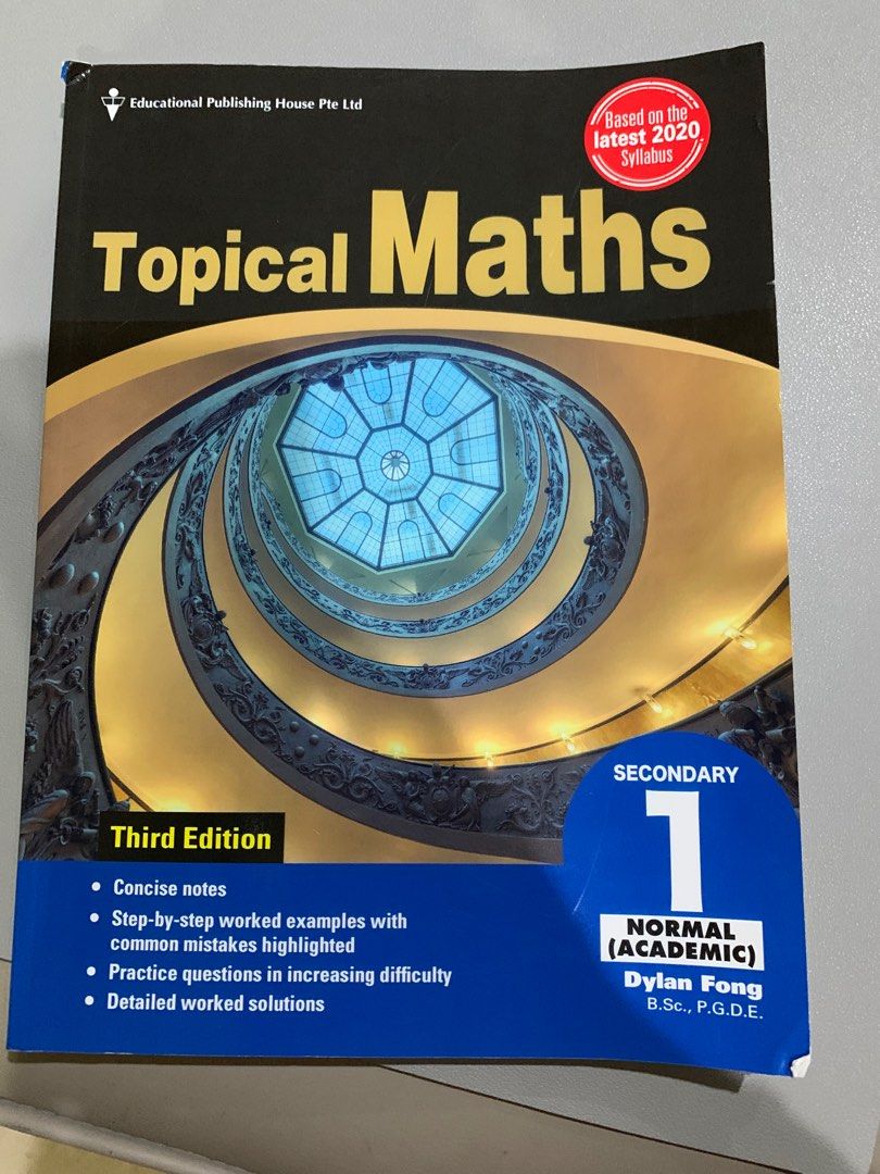 Topical maths sec 1 normal academic, Hobbies & Toys, Books & Magazines, Assessment Books on ...