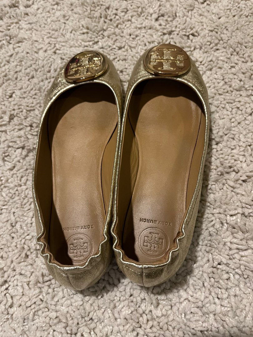Tory Burch Minnie Drivers, Women's Fashion, Footwear, Flats & Sandals ...