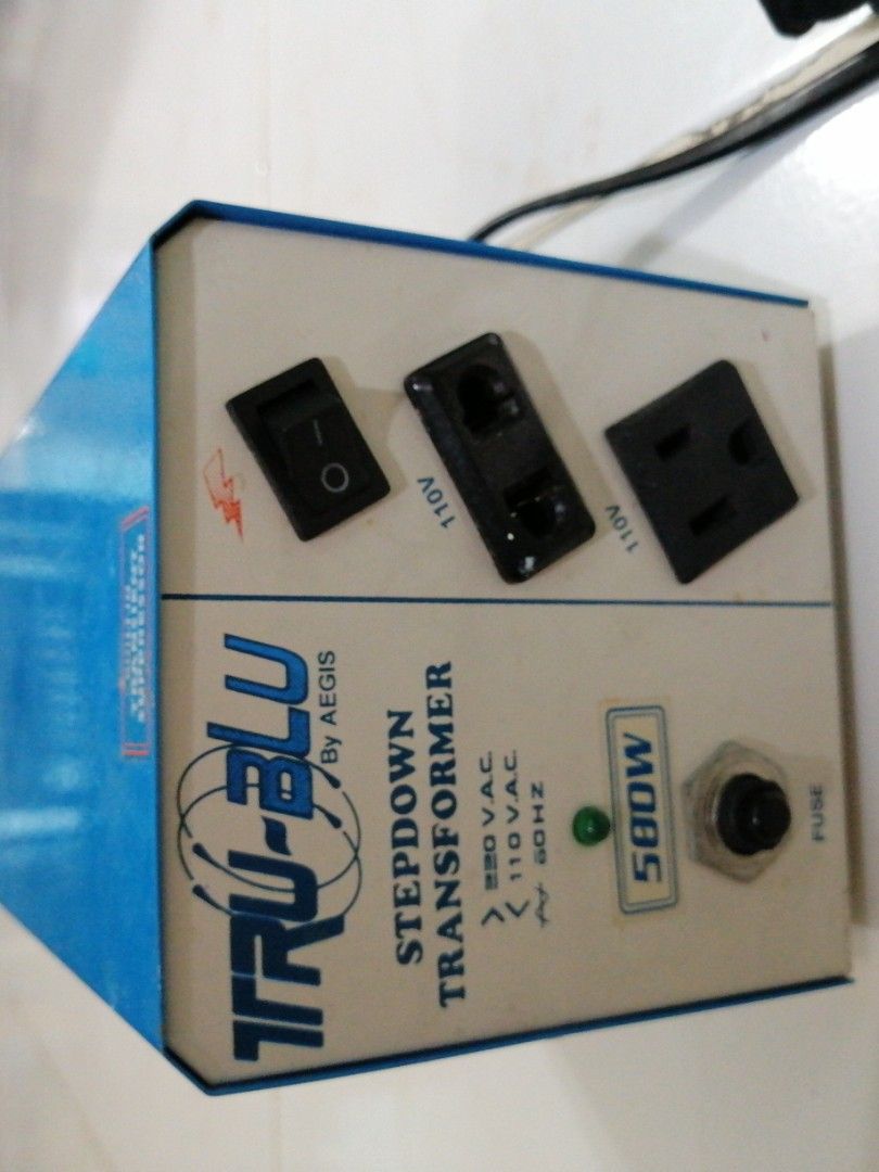 Transformer 500w, TV & Home Appliances, Other Home Appliances on Carousell