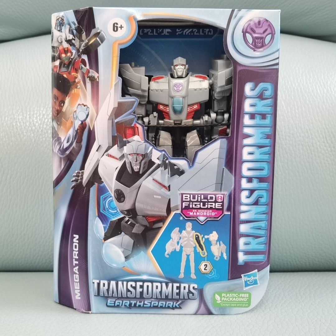 Transformers EarthSpark Build a Figure Dr. Meridian "Mandroid" Megatron ...