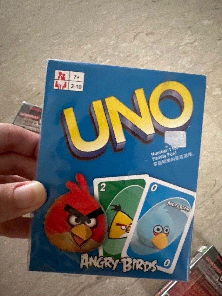 Transformers Monopoly Deal and Angry bird UNO game, Hobbies & Toys ...