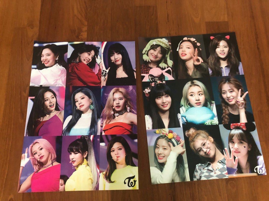 Twice unofficial posters, Hobbies & Toys, Stationery & Craft, Art ...
