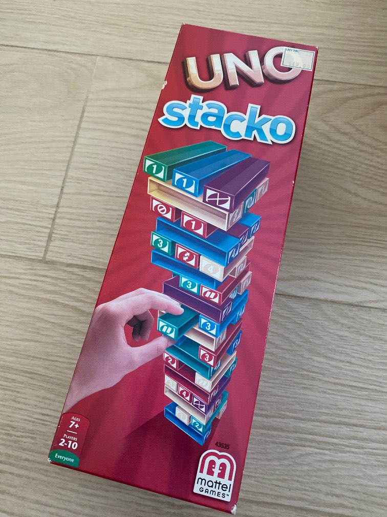 Uno Stacko, 興趣及遊戲, 玩具 & 遊戲類 - Carousell
