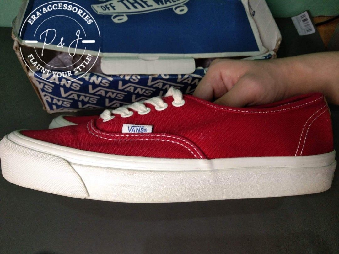Vans Vault Chili Pepper V1, Men's Fashion, Footwear, Sneakers on Carousell