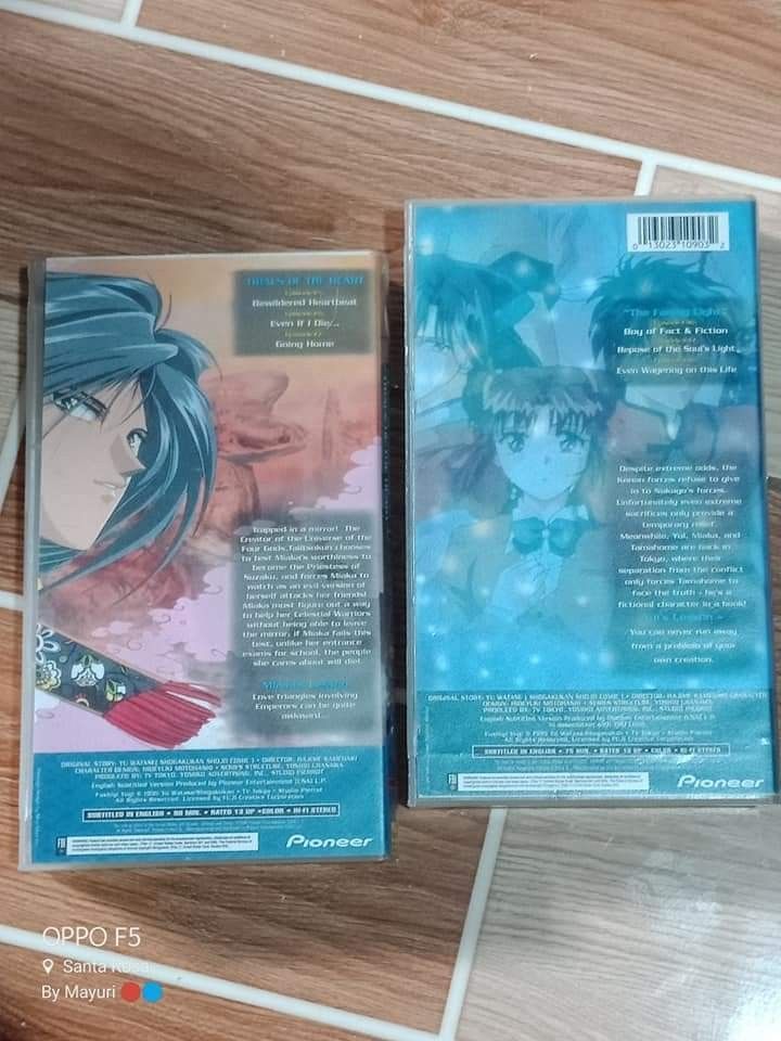 VINTAGE FUSHIGI YUGI VHD TAPES, Hobbies & Toys, Memorabilia & Collectibles, Vintage Collectibles ...