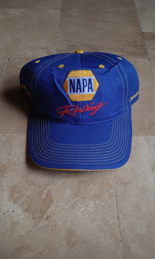 Vintage Napa Racing Cap Dadhat Velcro, Men's Fashion, Watches ...