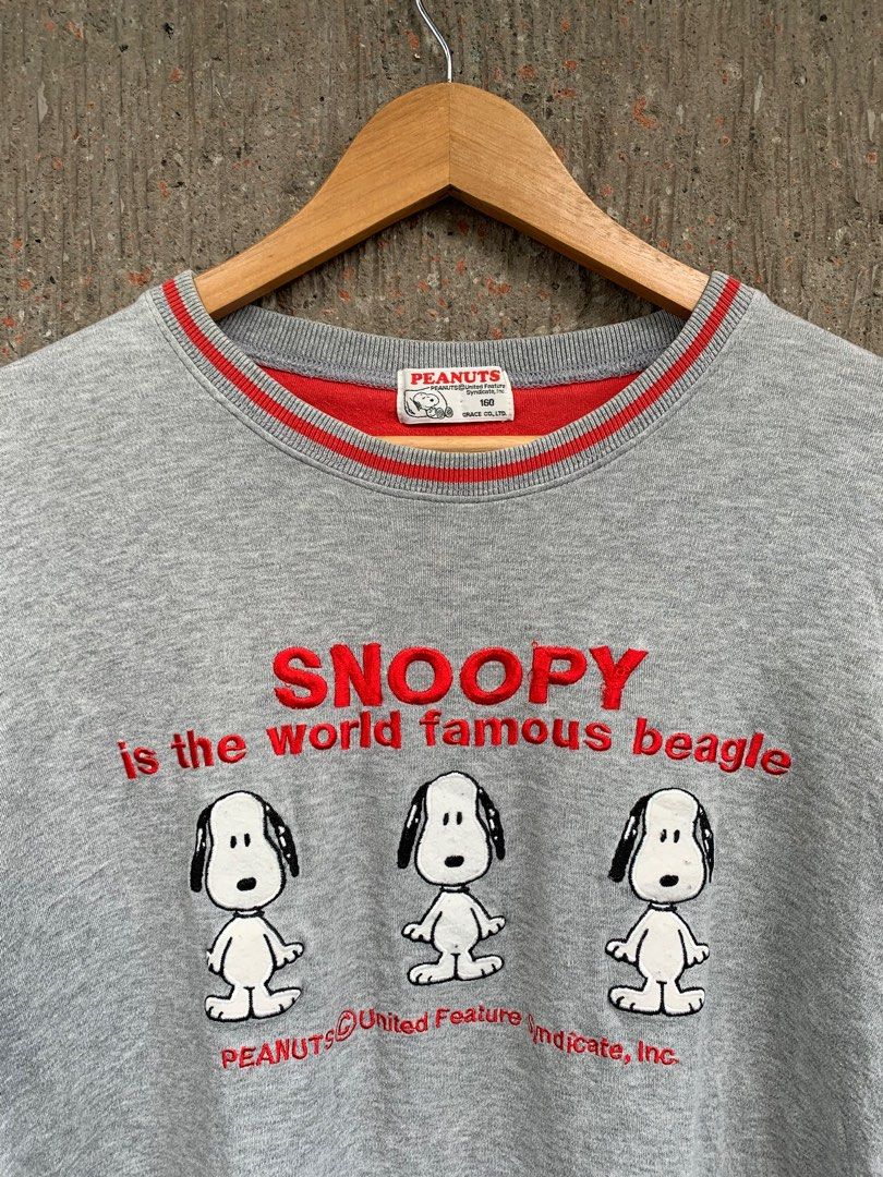 Vintage snoopy peanuts, Men's Fashion, Tops & Sets, Tshirts & Polo ...