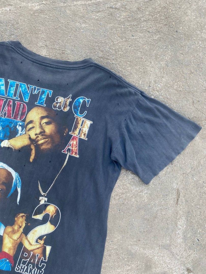 Vintage Tupac 2pac Rap Tee, Men's Fashion, Tops & Sets, Tshirts & Polo ...