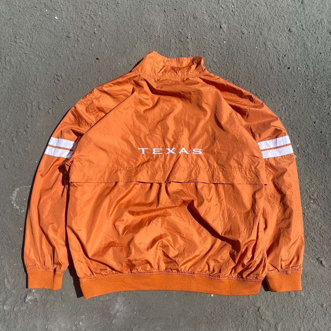 Vintage University of Texas Halfzip Windbreaker, Men's Fashion, Coats ...
