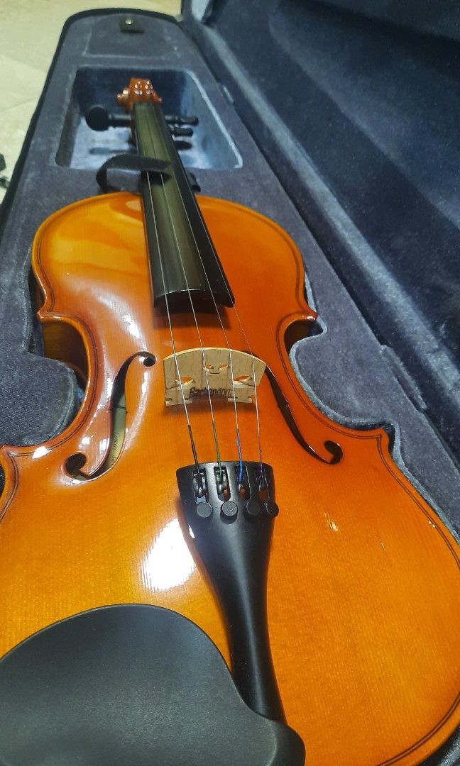 Violin Bachendorff Concert Series 4/4, Hobbies & Toys, Music & Media ...