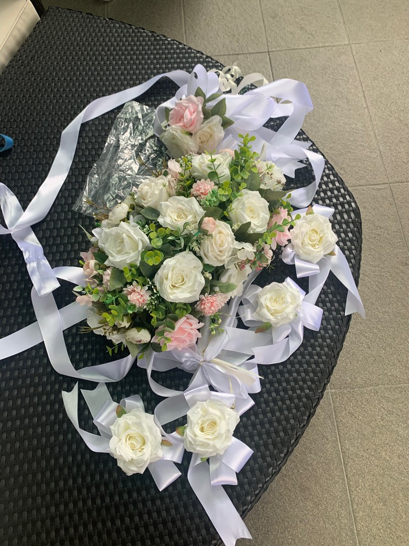 Wedding Car Flowers, Hobbies & Toys, Stationery & Craft, Flowers ...