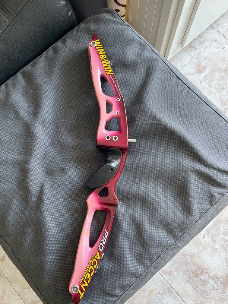 Win&Win pro accent carbon recurve riser, Sports Equipment, Other Sports ...