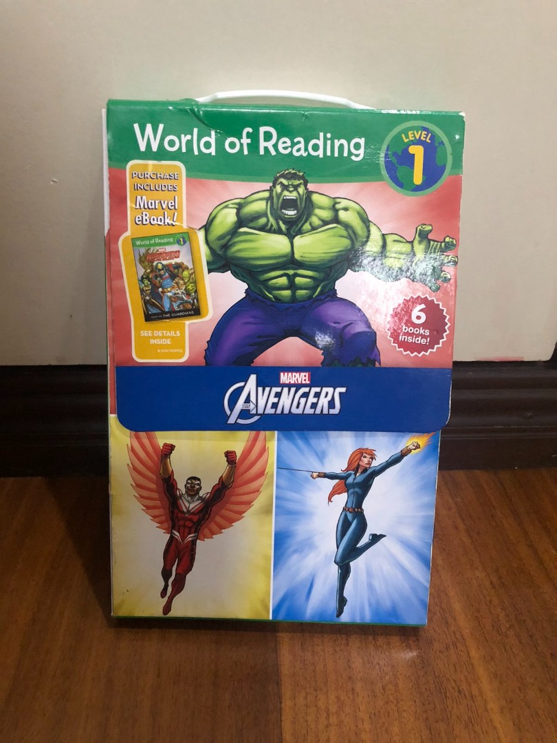 World of Reading Level 1: Avengers, Hobbies & Toys, Books & Magazines ...