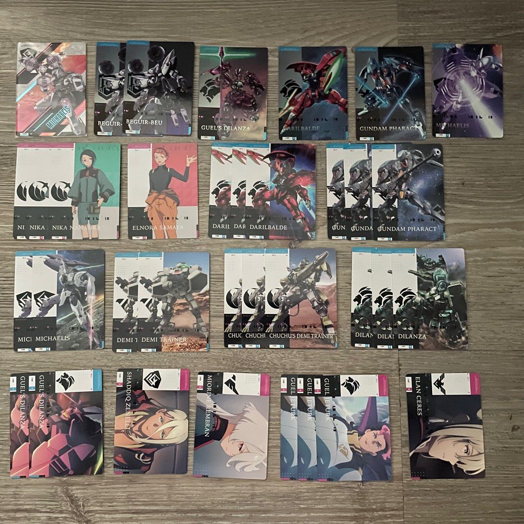[WTS] BANDAI Carddass Gundam Card Collection The Witch from Mercury ...