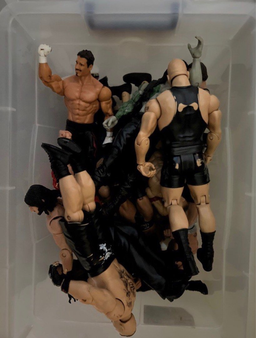 WWE action figures, Hobbies & Toys, Toys & Games on Carousell