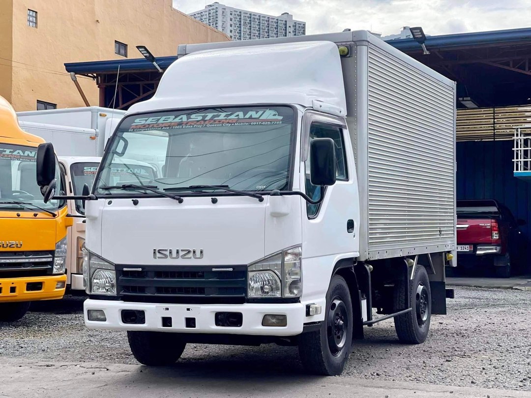 2021 Isuzu Elf Aluminum Closed Van 10.9ft. N-Series Single Tire 6 Stud ...