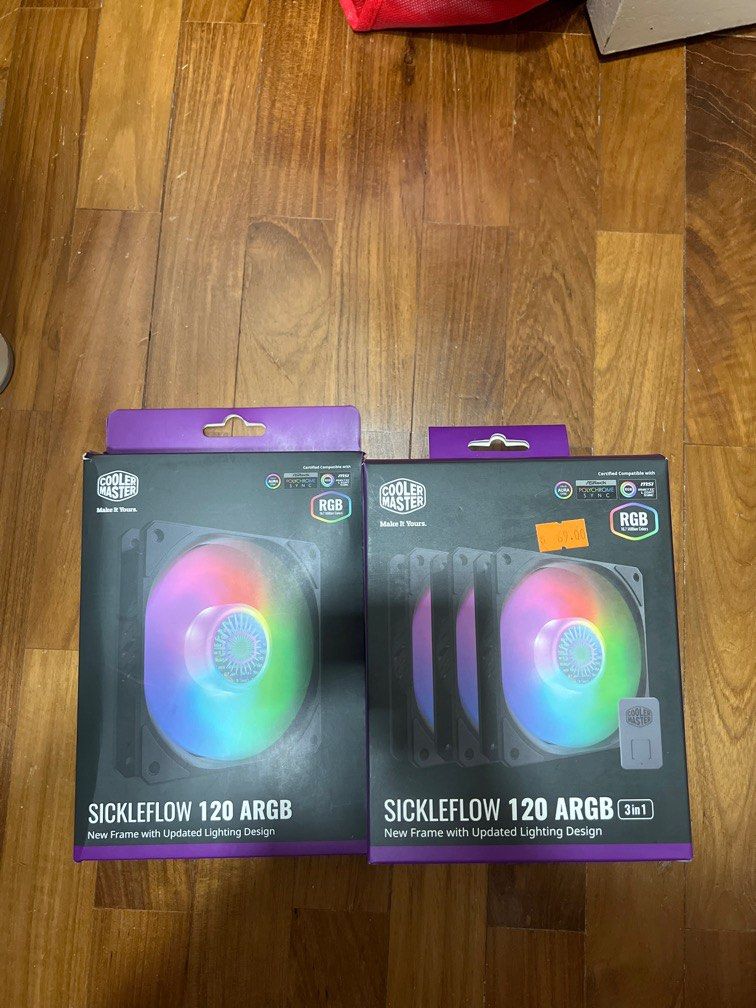 One 120mm cooler master fans, Computers & Tech, Parts & Accessories ...