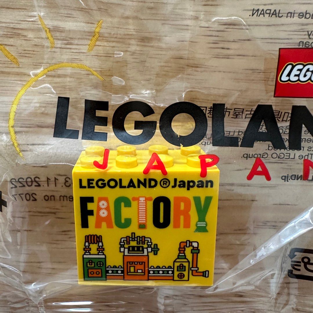 4 x Legoland Japan Lego Factory Brick, Hobbies & Toys, Memorabilia ...