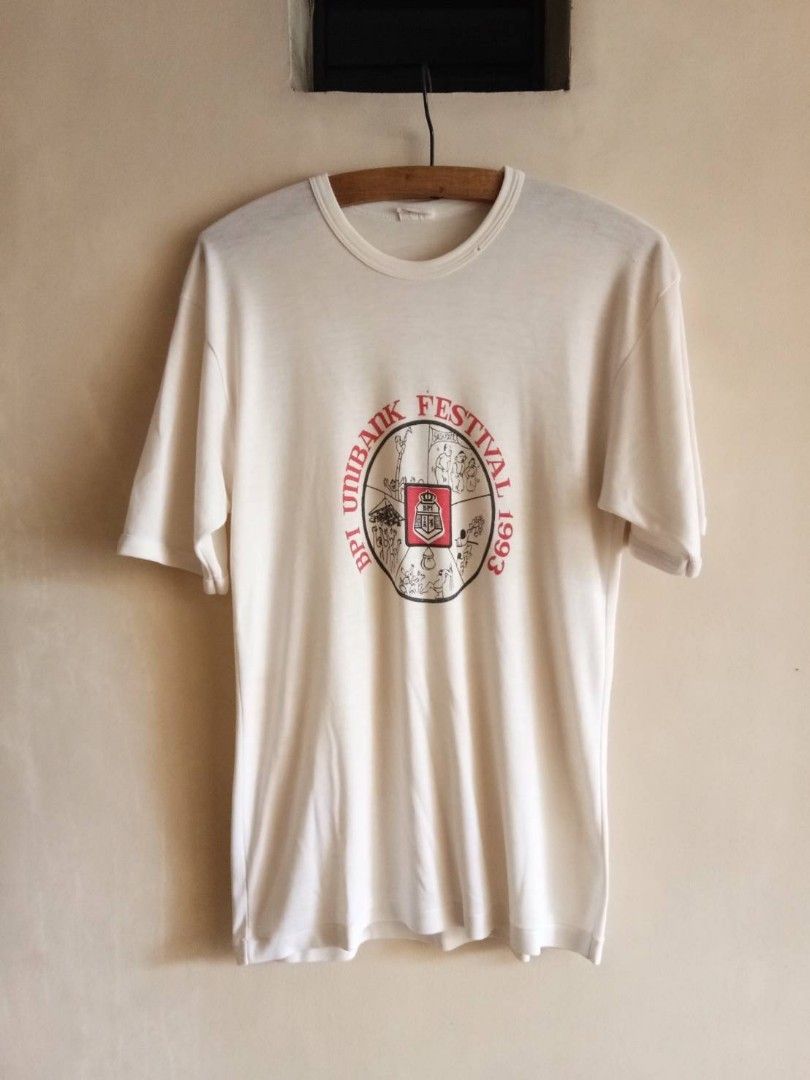 90s BPI UNIBANK SHIRT, Men's Fashion, Tops & Sets, Tshirts & Polo ...
